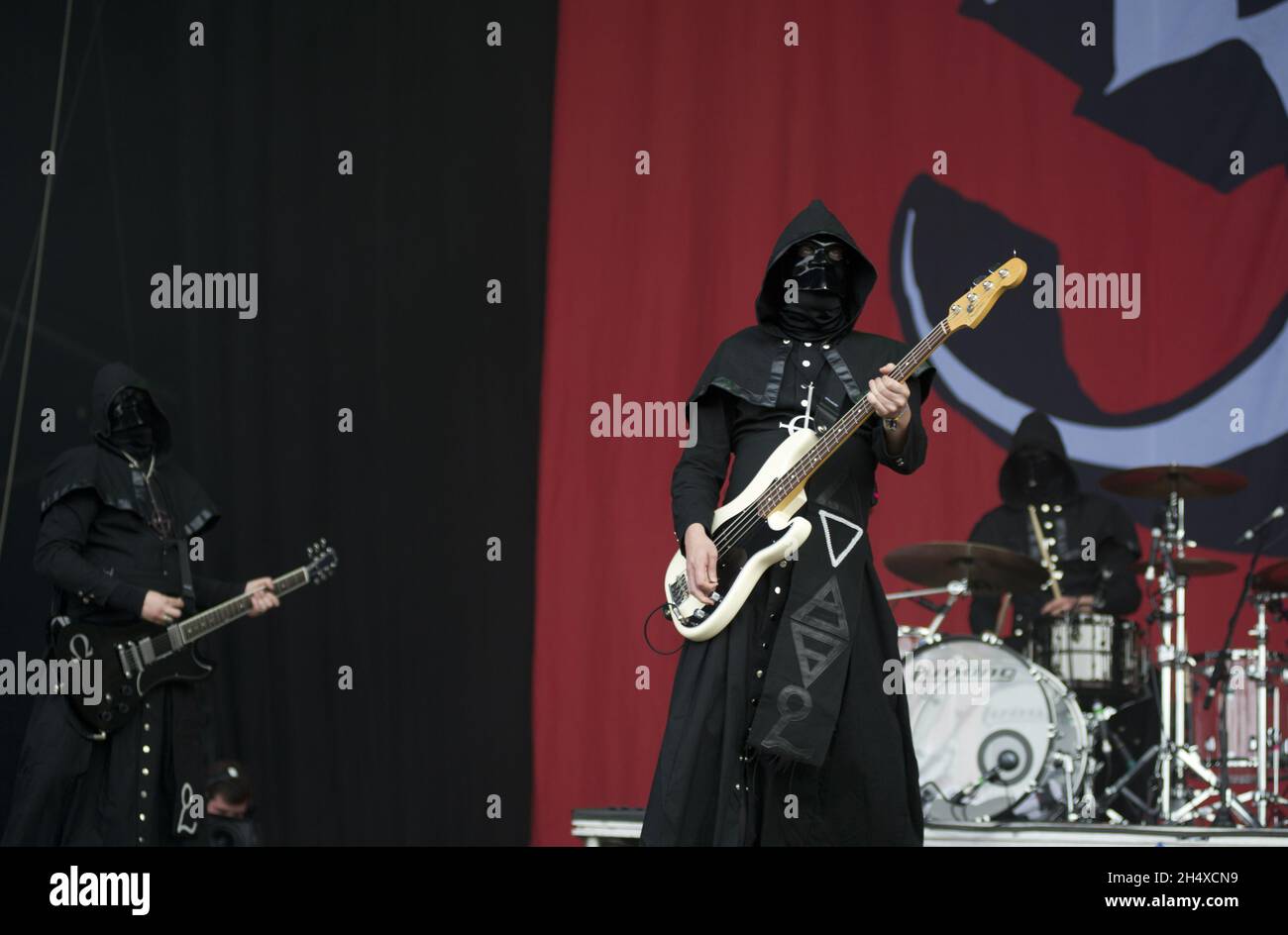 Ghost in concert at Download Festival at Donington Park Stock Photo - Alamy