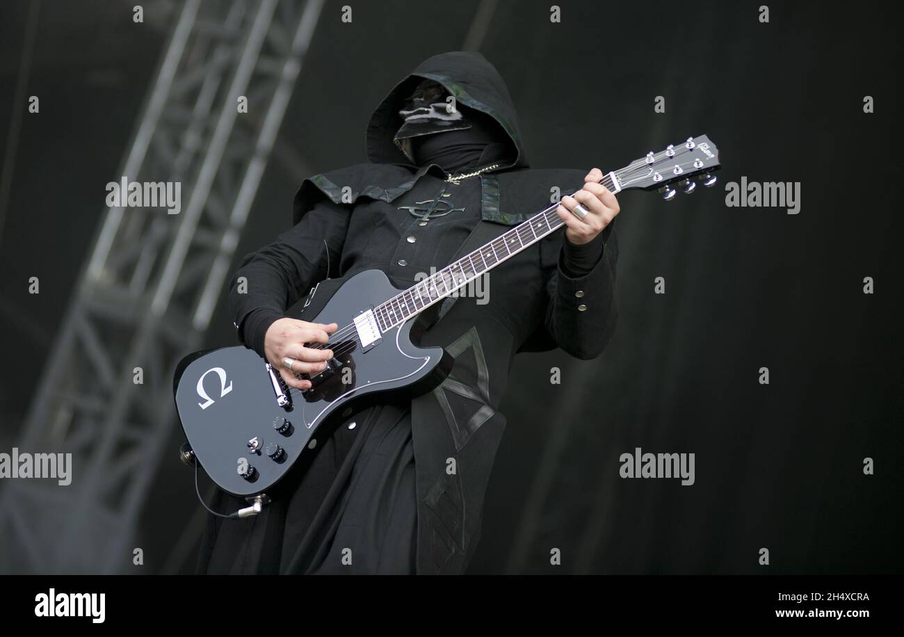 Ghost in concert at Download Festival at Donington Park Stock Photo - Alamy