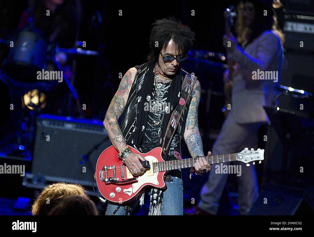 Earl Slick in concert during the Meltdown Festival at the South Bank ...