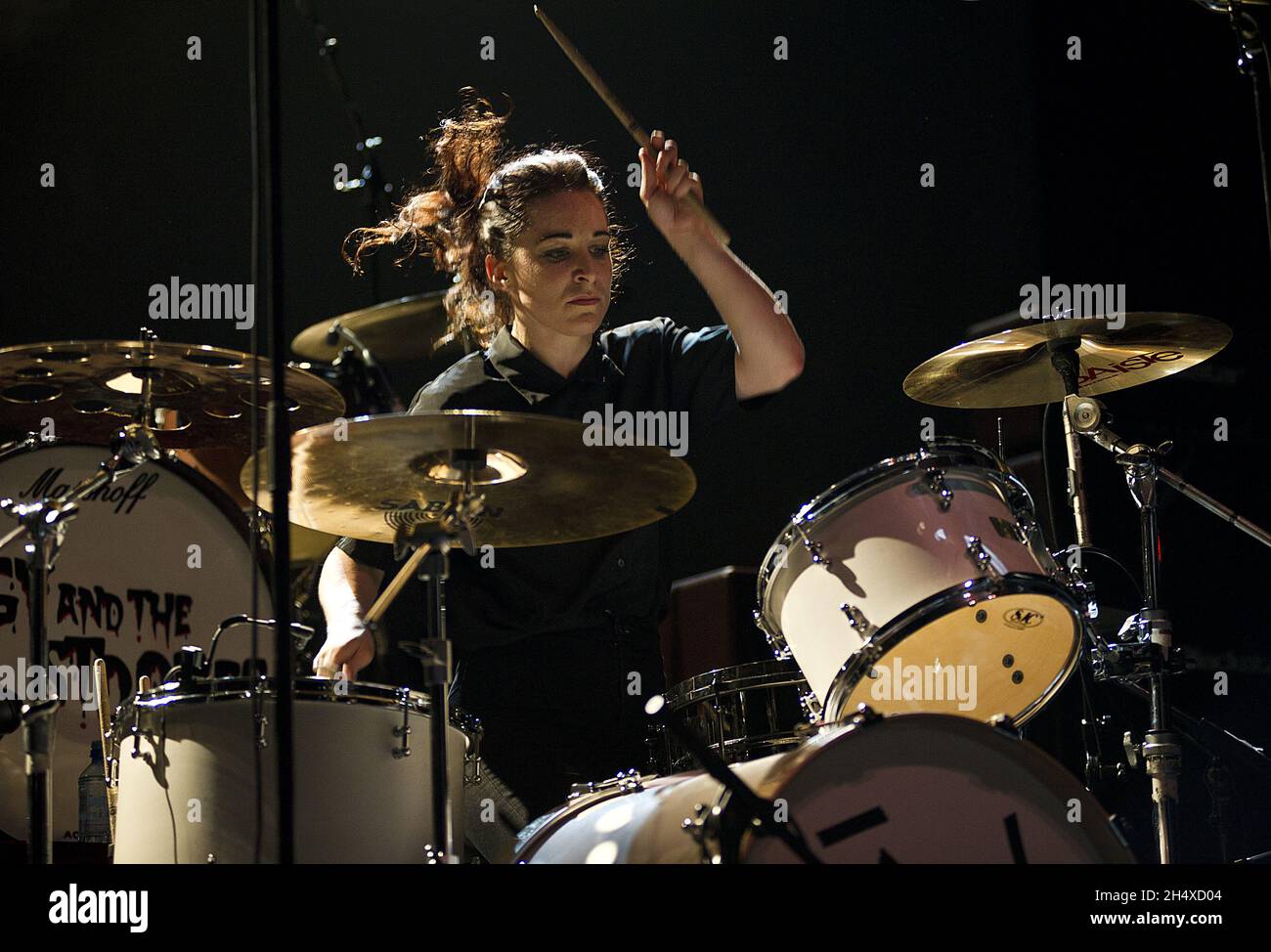 Fay Milton of Savages in concert during the Meltdown Festival at South ...