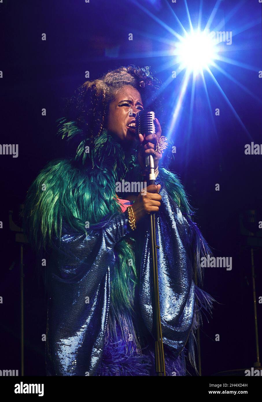 Kelis in concert during Lovebox Festival 2013 in Victoria Park - London ...