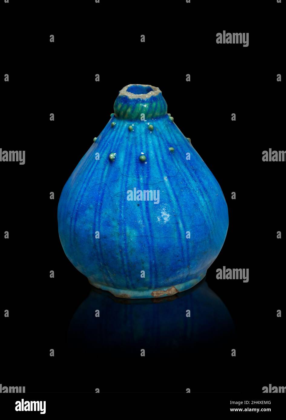 Roman Egyptian glazed lotus seed pot shaped pot 30-395 AD, made in ...