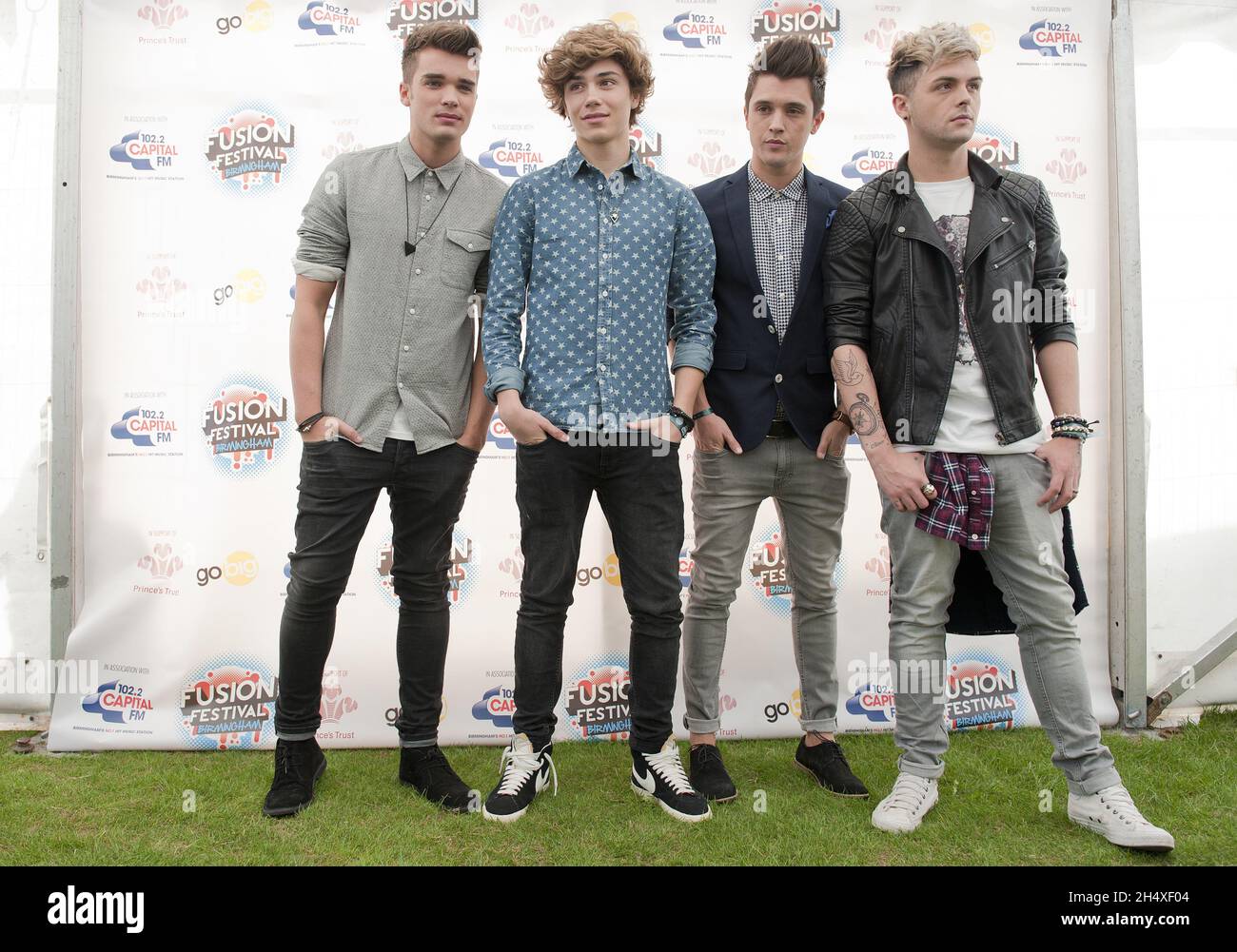 Jamie Hamblett, George Shelley and Josh Cuthbert and Jami Hensley of ...