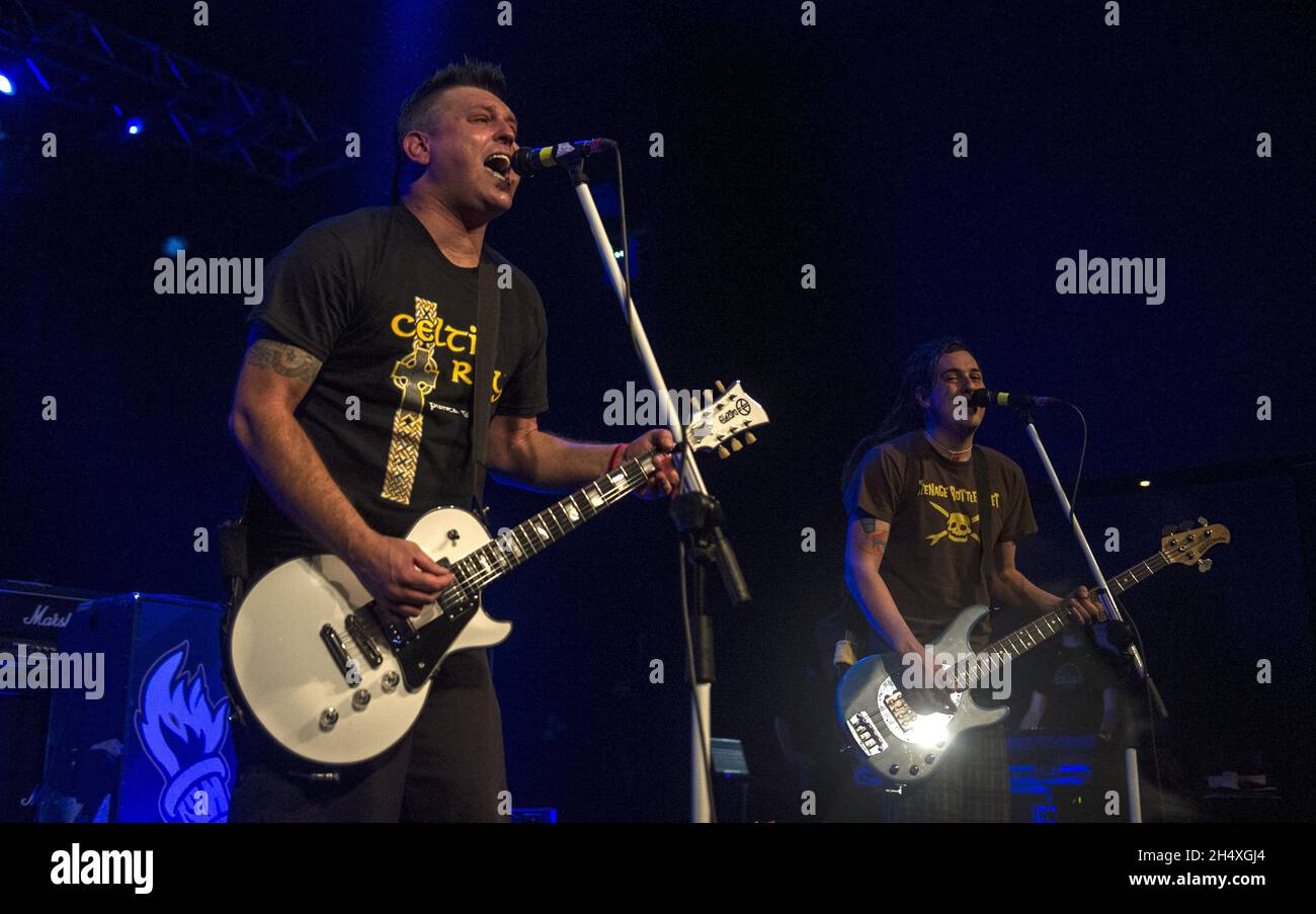 Chris Demakes of Less Than Jake live on stage on 8th February 2014 at ...