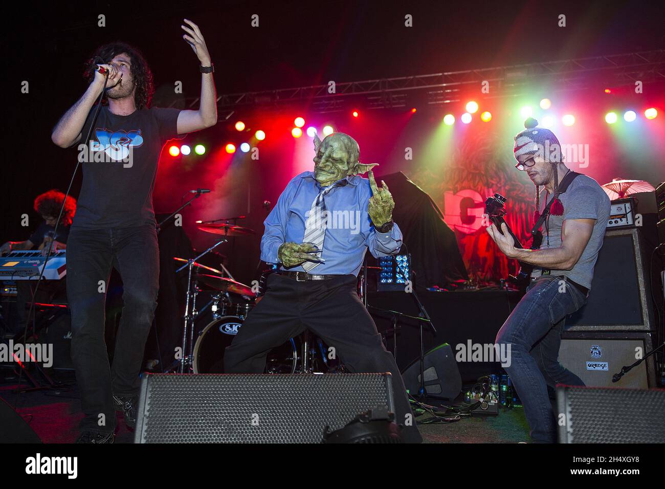 John Goblikon, Scorpion and Brandon Frenzel of Nekrogoblikon live on ...
