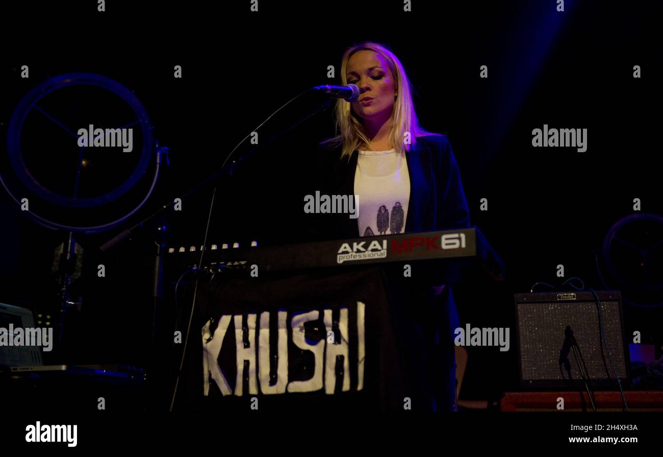 Khushi live on stage Stock Photo - Alamy
