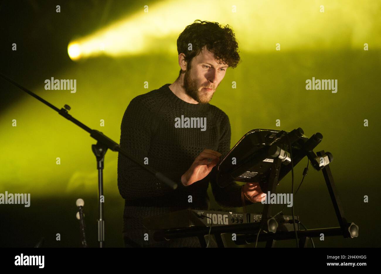 Jack Launer of Bird performing live on stage during the BBC 6Music ...