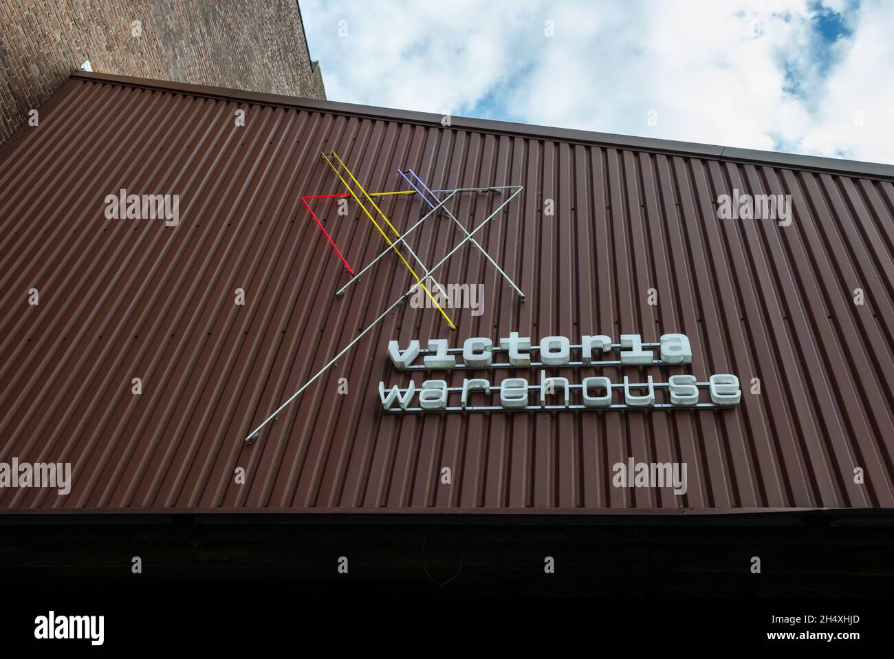 Manchester victoria sign hi-res stock photography and images - Alamy