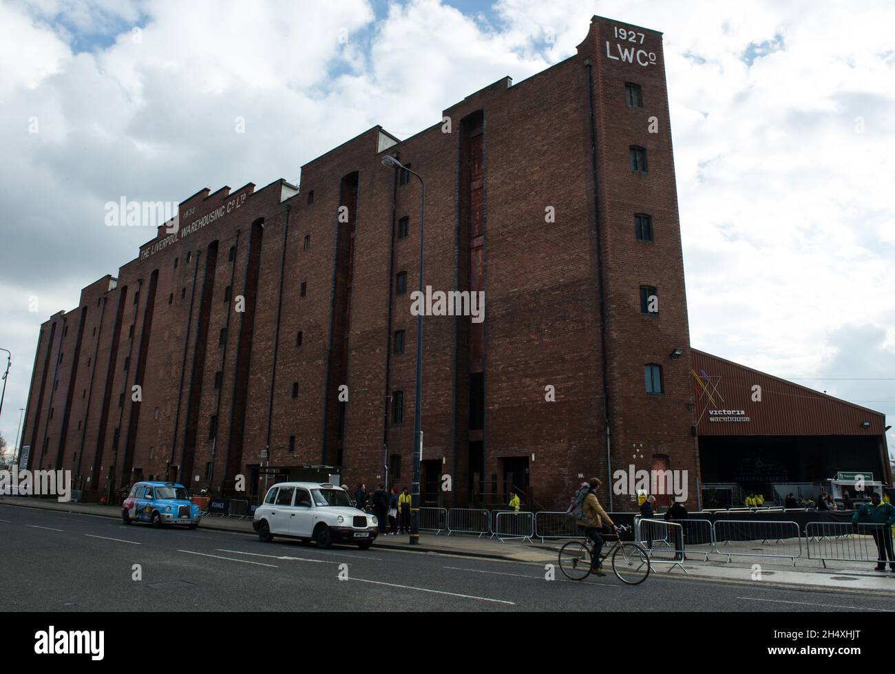 General view of the Victoria Warehouse in Manchester, home of the BBC ...