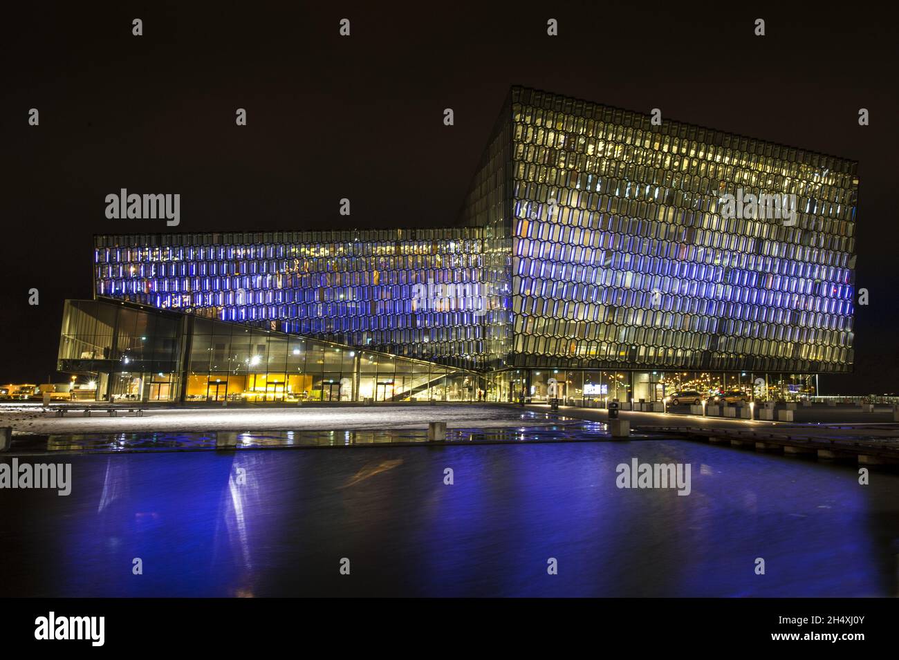 Reykjavik Opera House, Iceland Stock Photo - Alamy