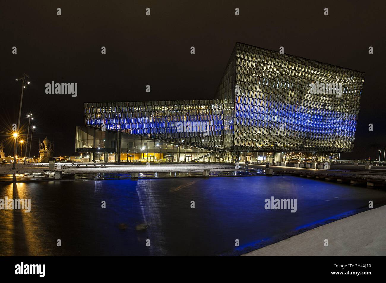 Reykjavik Opera House, Iceland Stock Photo - Alamy