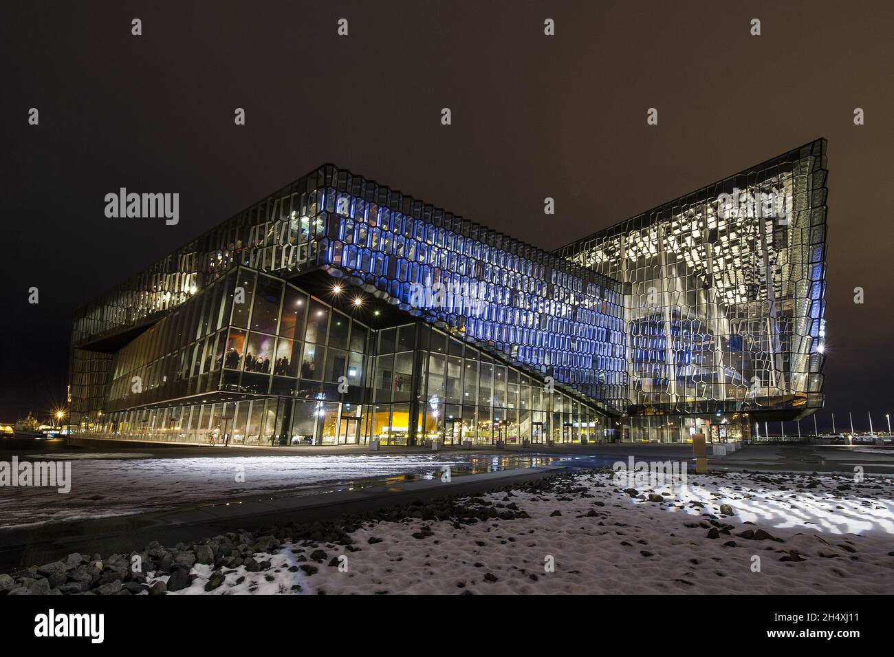 Reykjavik Opera House, Iceland Stock Photo - Alamy