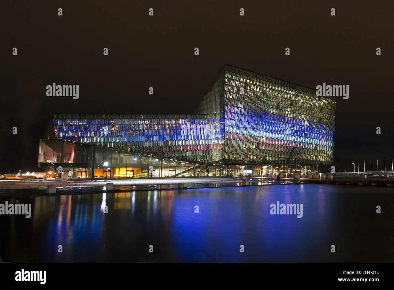 Reykjavik Opera House, Iceland Stock Photo - Alamy