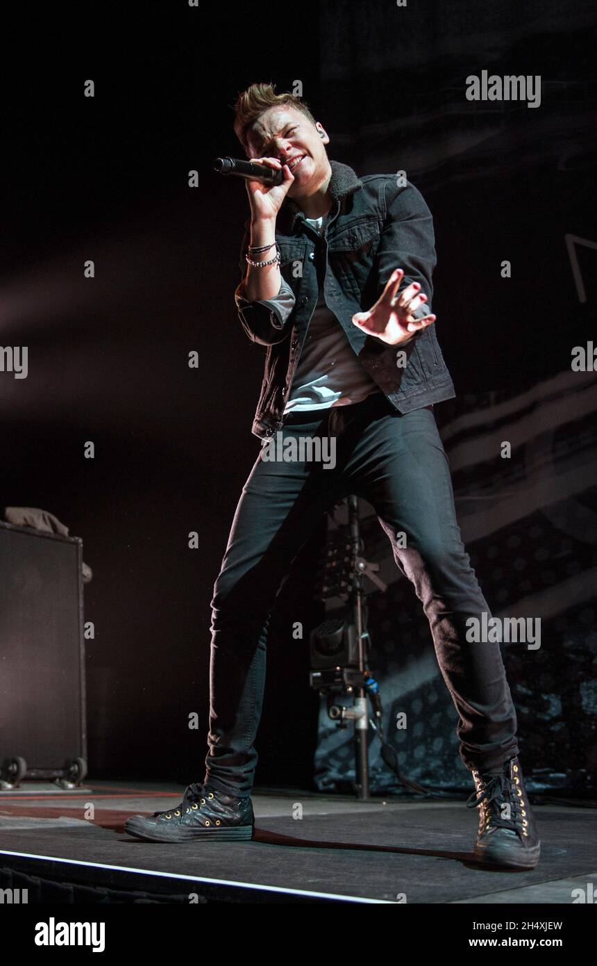 Conor maynard concert birmingham hi-res stock photography and images ...