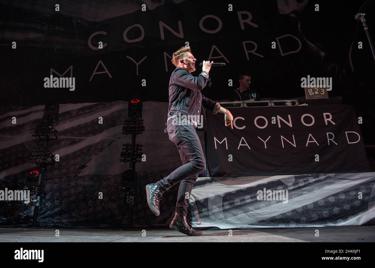 Conor maynard concert birmingham hi-res stock photography and images ...