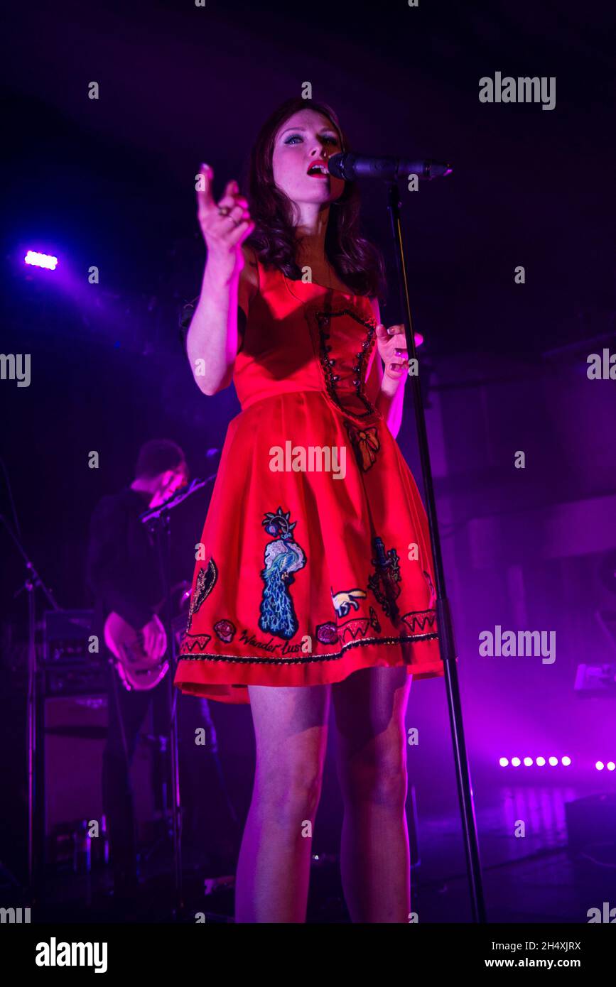 Sophie Ellis-Bextor live on stage during the opening night of her UK ...