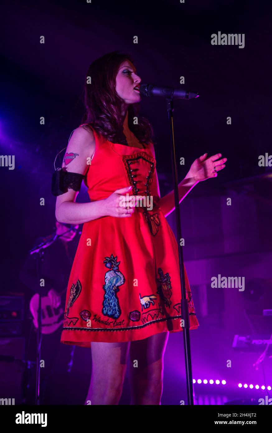 Sophie Ellis-Bextor live on stage during the opening night of her UK ...