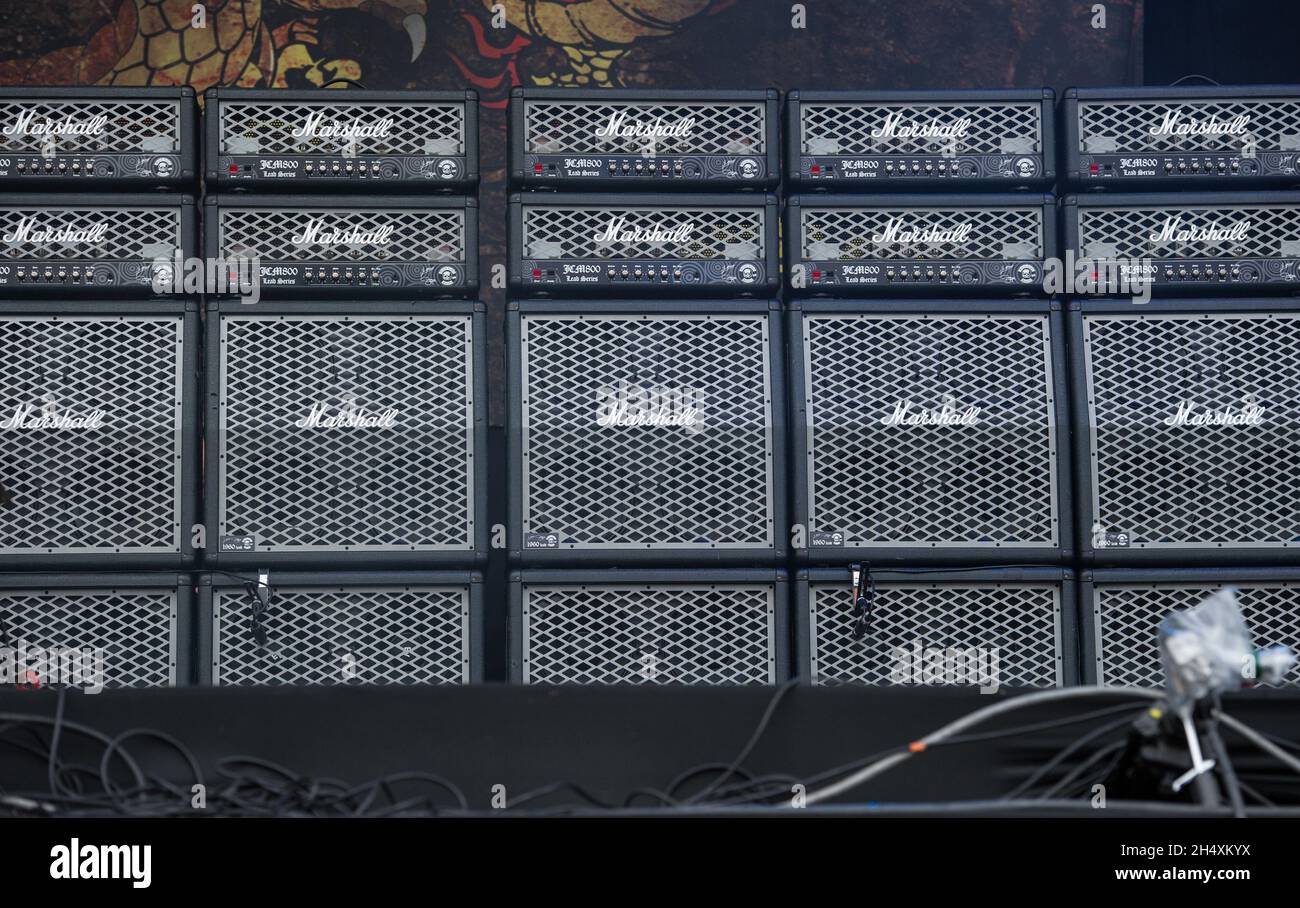 Marshall Amps Wall