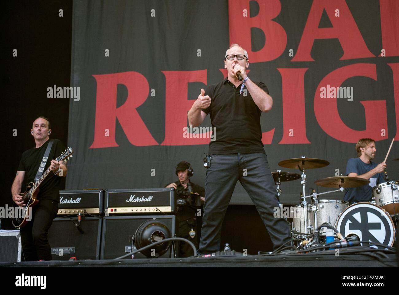 Bad Religion live on stage during day one of Download Festival at ...