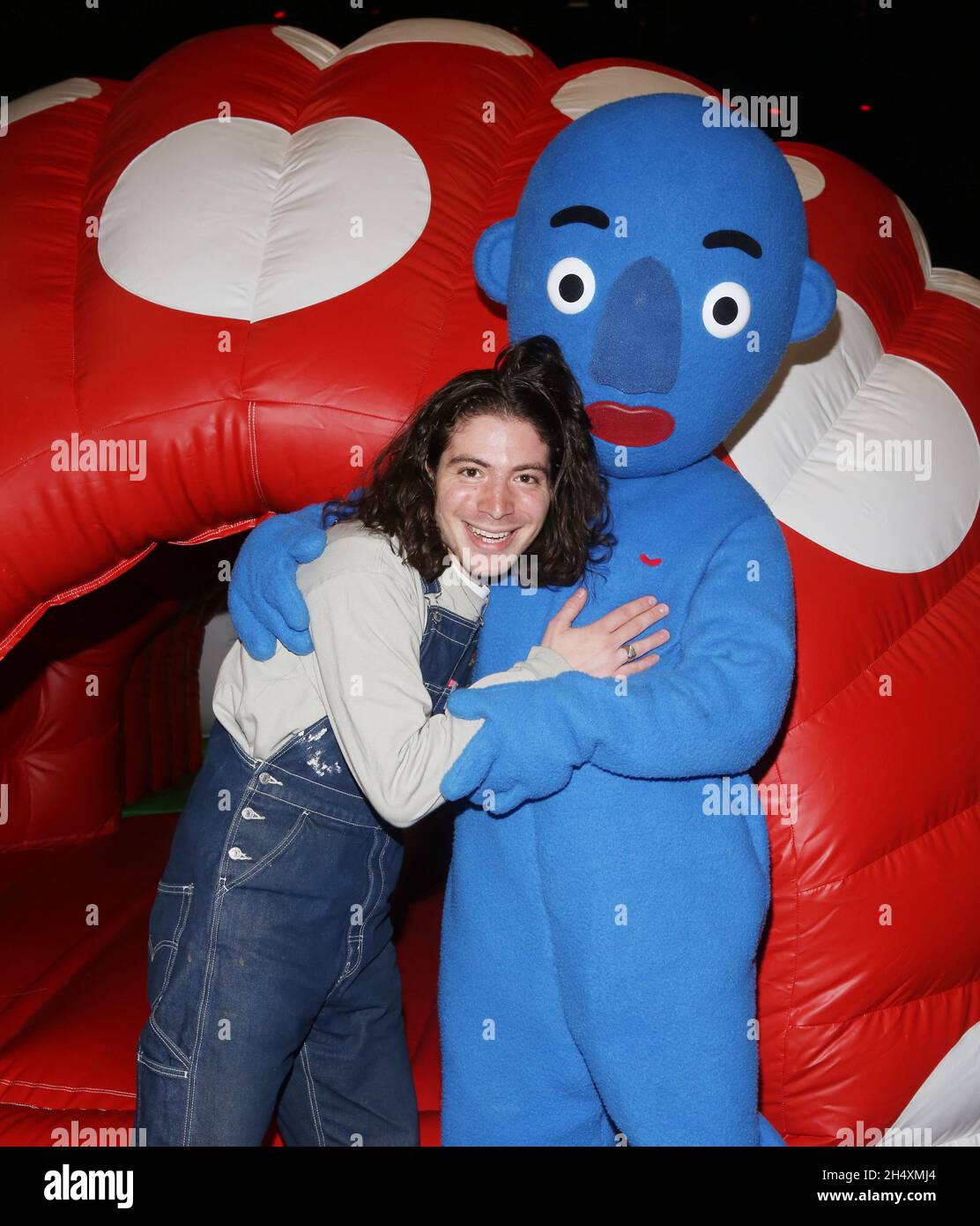 Danny Cole and The Creature attend the Danny Cole’s Creature World ...