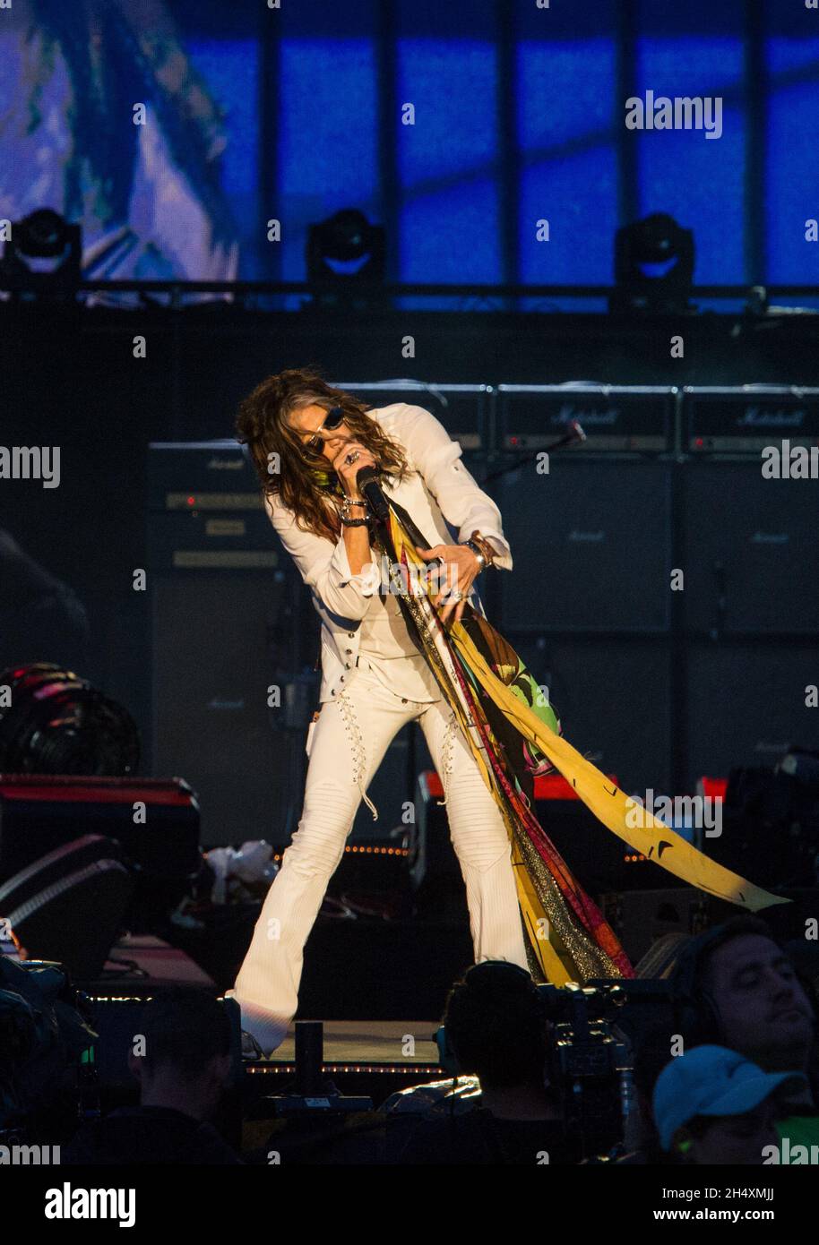 Steven tyler of aerosmith hi-res stock photography and images - Alamy