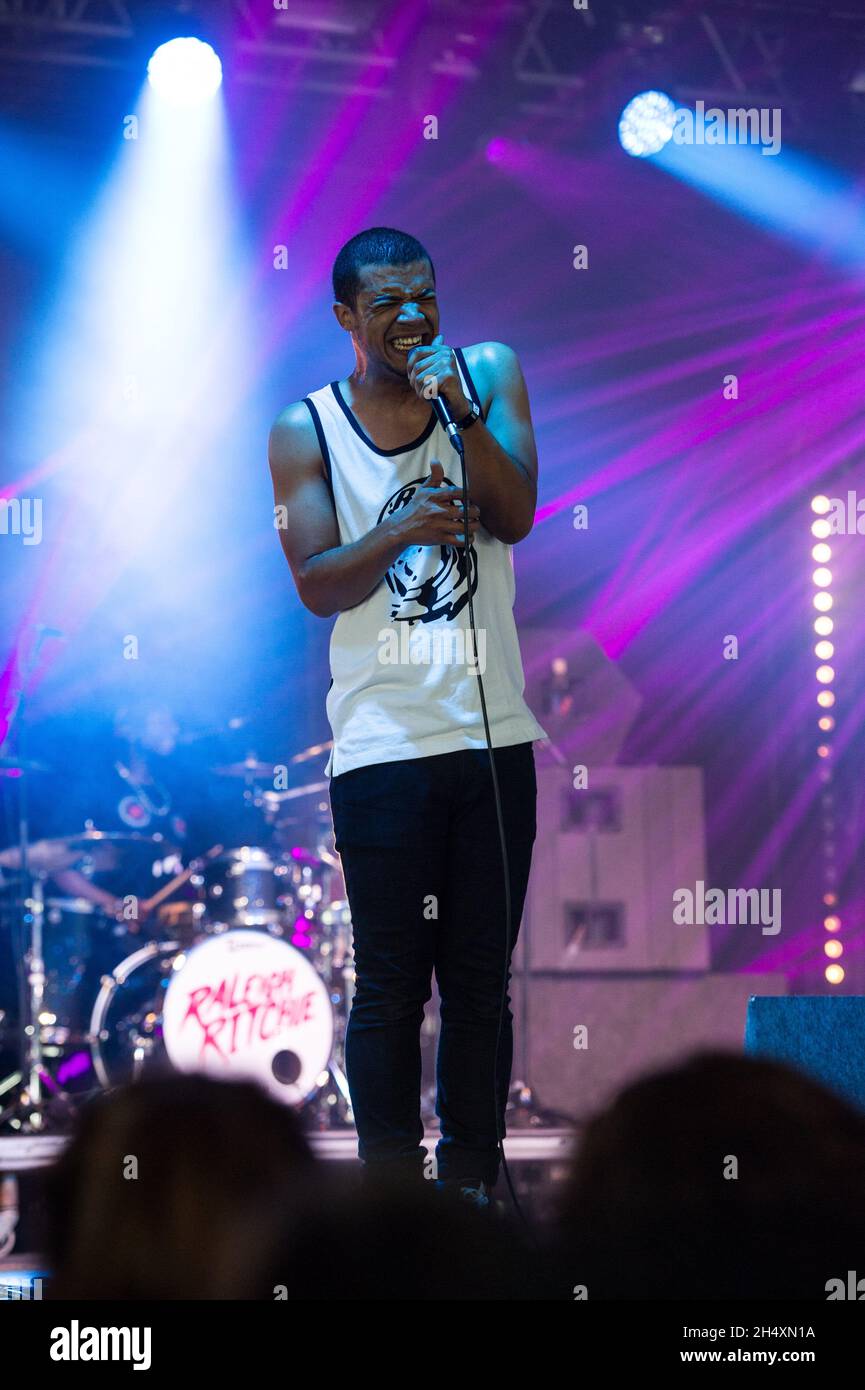 Game of Thrones actor Raleigh Ritchie live on stage on day 2 at ...