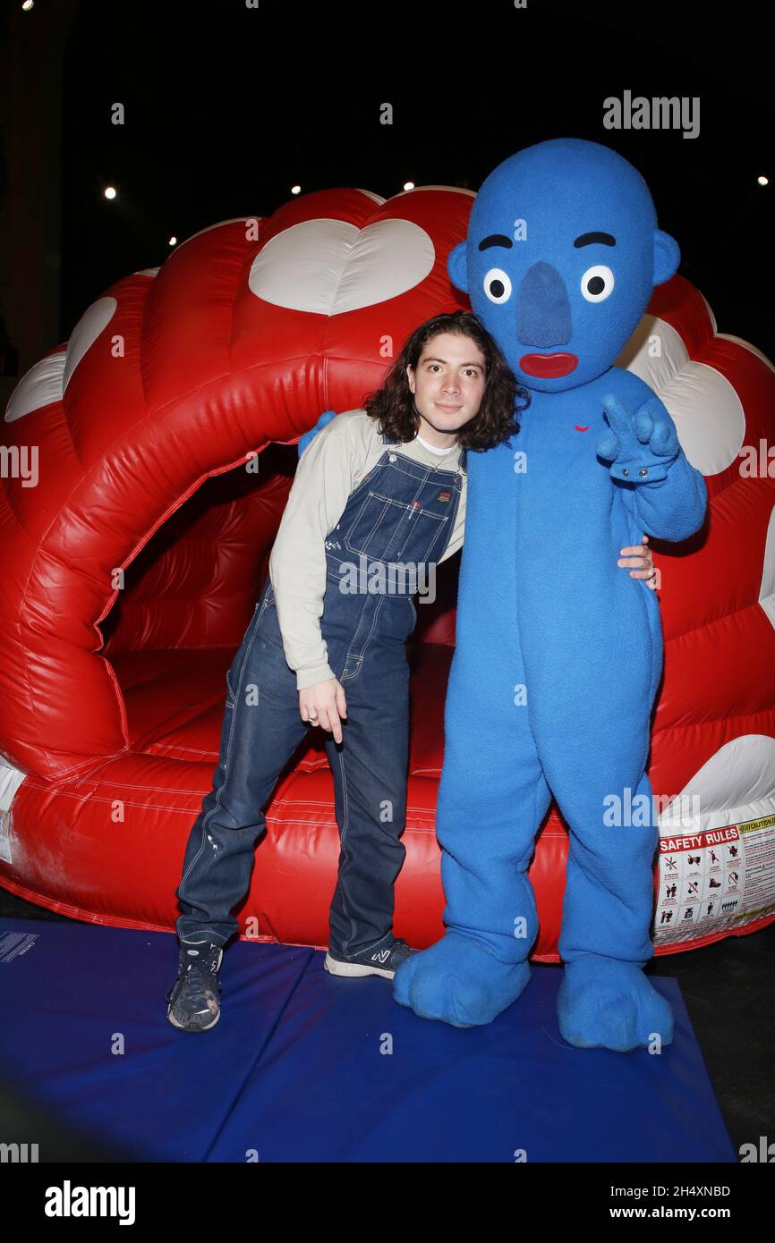 Danny Cole and The Creature attend the Danny Cole’s Creature World ...