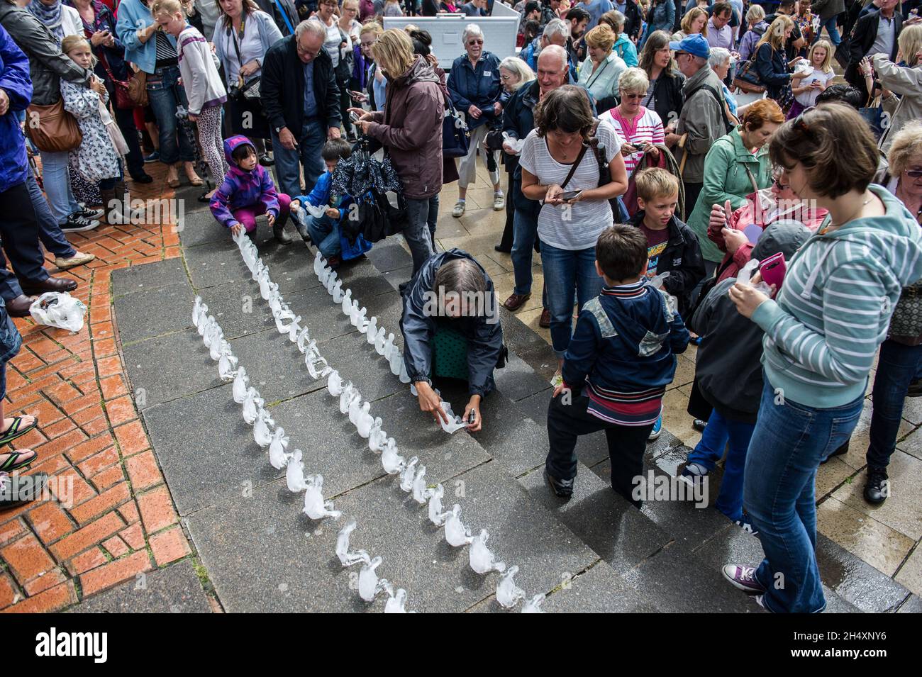 For the first time in Great Britain, Brazilian artist Nele Azevedo ...