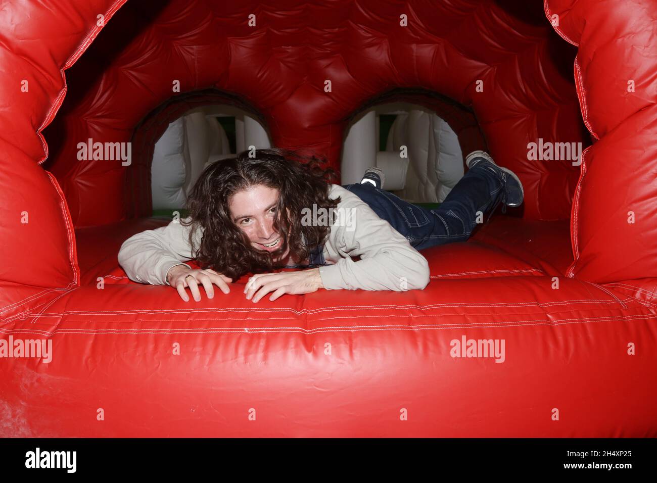 Danny Cole attends the Danny Cole’s Creature World Bouncy House ...