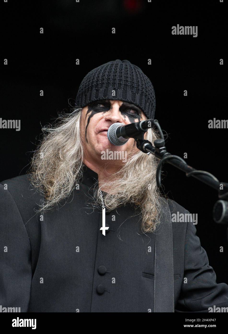 Thomas Gabriel Fischer of Triptykon live on stage on day 1 of ...