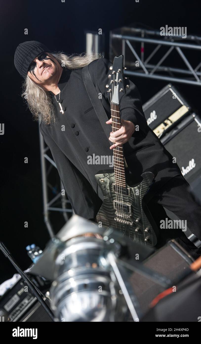 Thomas Gabriel Fischer of Triptykon live on stage on day 1 of ...