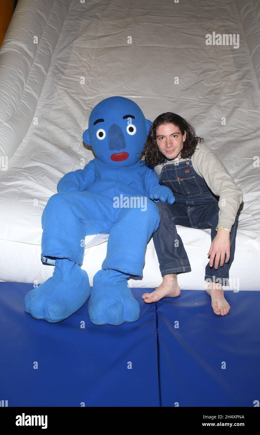 Danny Cole and The Creature attend the Danny Cole’s Creature World ...