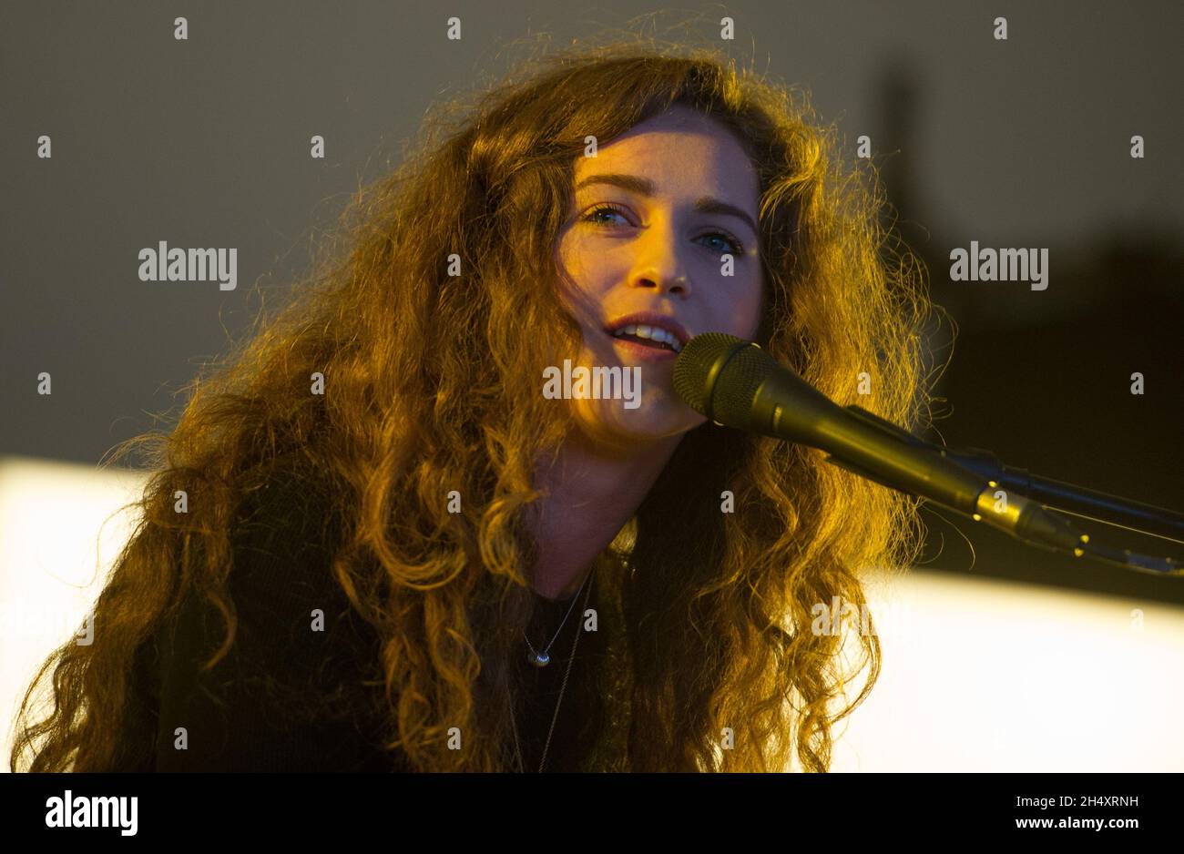 Rae Morris headlining BBC Introducing stage on day 3 of Leeds Festival ...