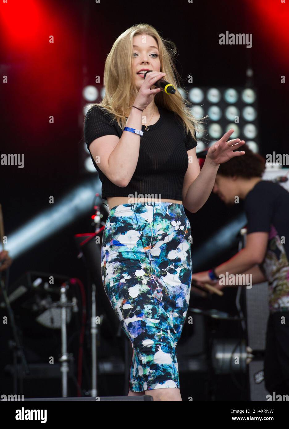 Becky HIll live on stage on day 1 at Fusion Festival on 30th August ...