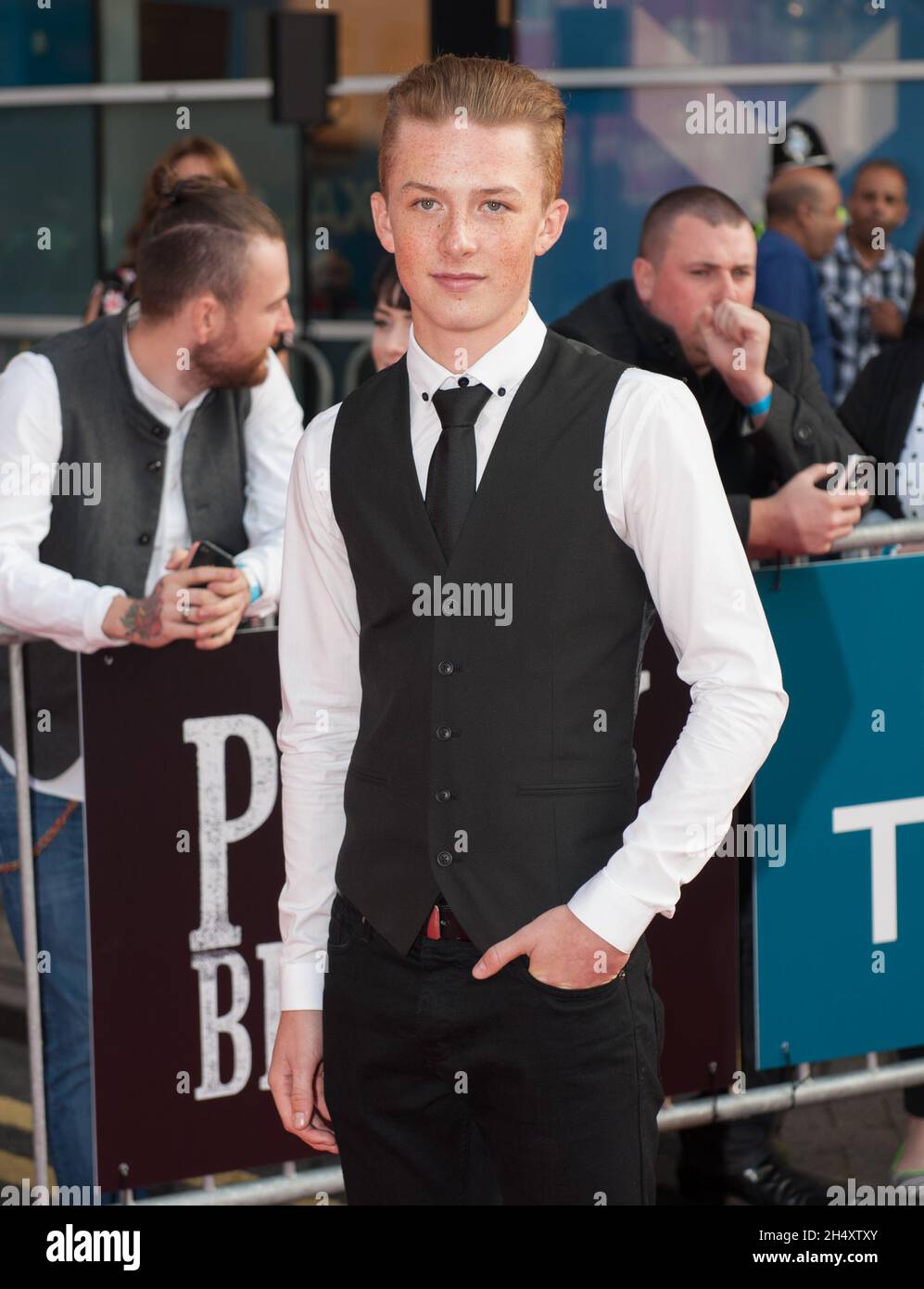Harry Kirton attending the world premiere screening of the first ...