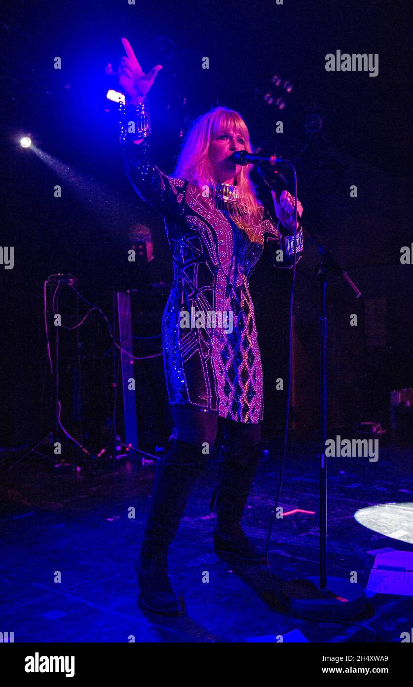 Toyah Willcox live on stage during the opening night of her tour on ...