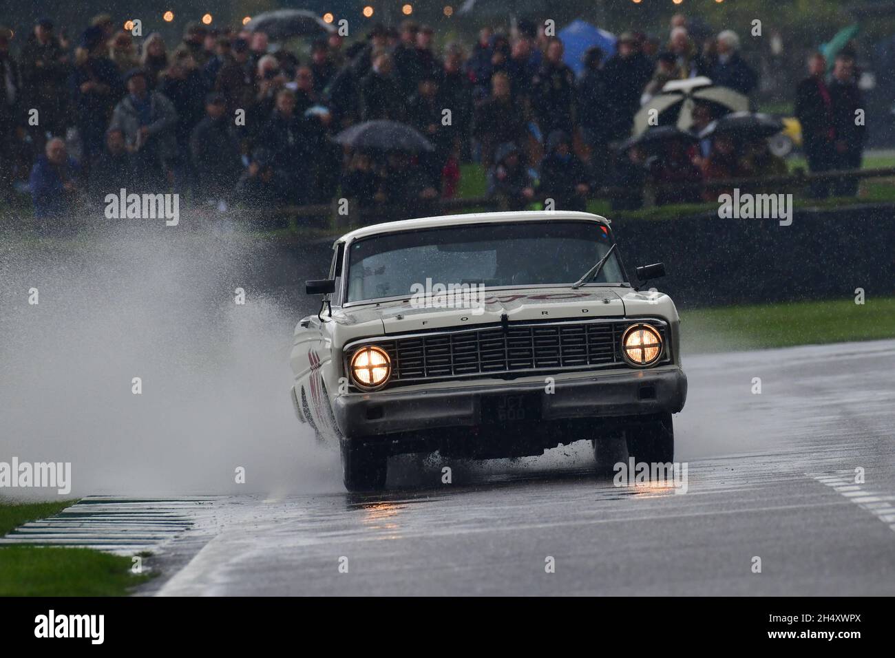 Splashing through a large puddle, Sam Tordoff, Richard Woolmer, Ford ...