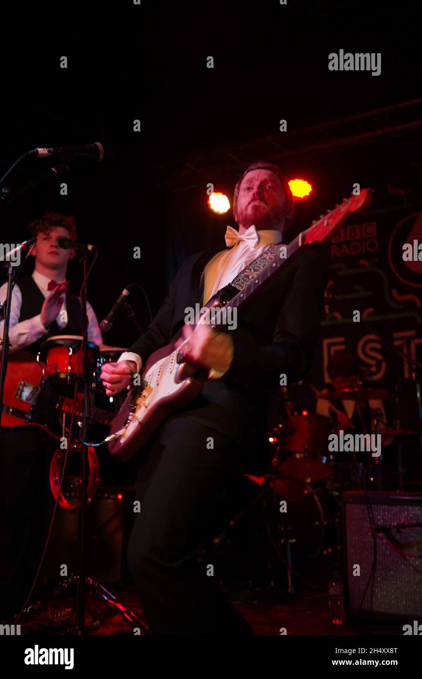 Slug live on stage on day 2 at 6 Music Festival on 21st February 2015 ...