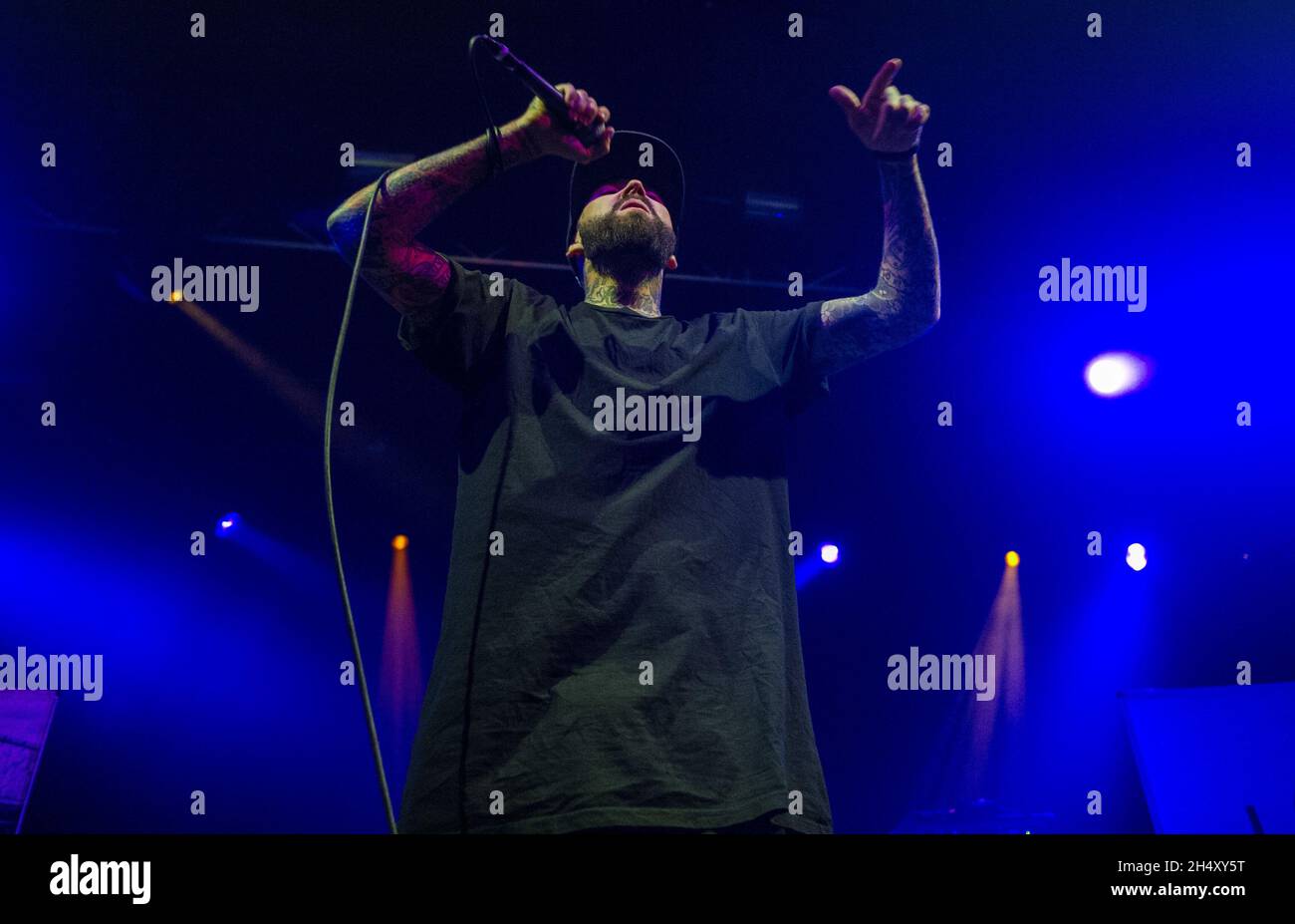 JJ Peters of Deez Nuts performing live on stage during IMPERICON ...