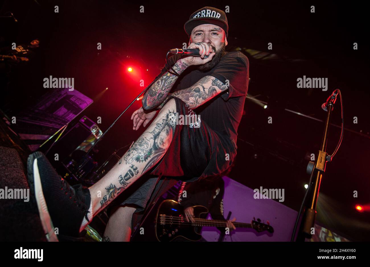 JJ Peters of Deez Nuts performing live on stage during IMPERICON ...