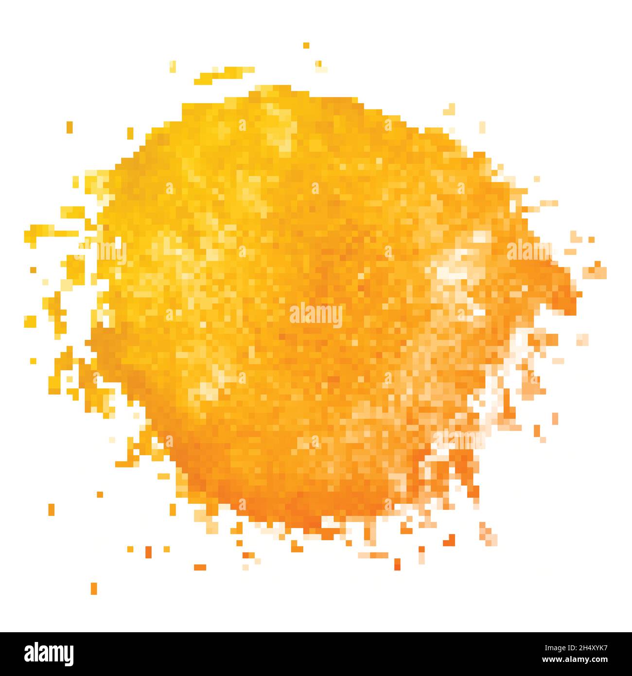Abstract orange splash watercolor background Stock Vector Image & Art ...