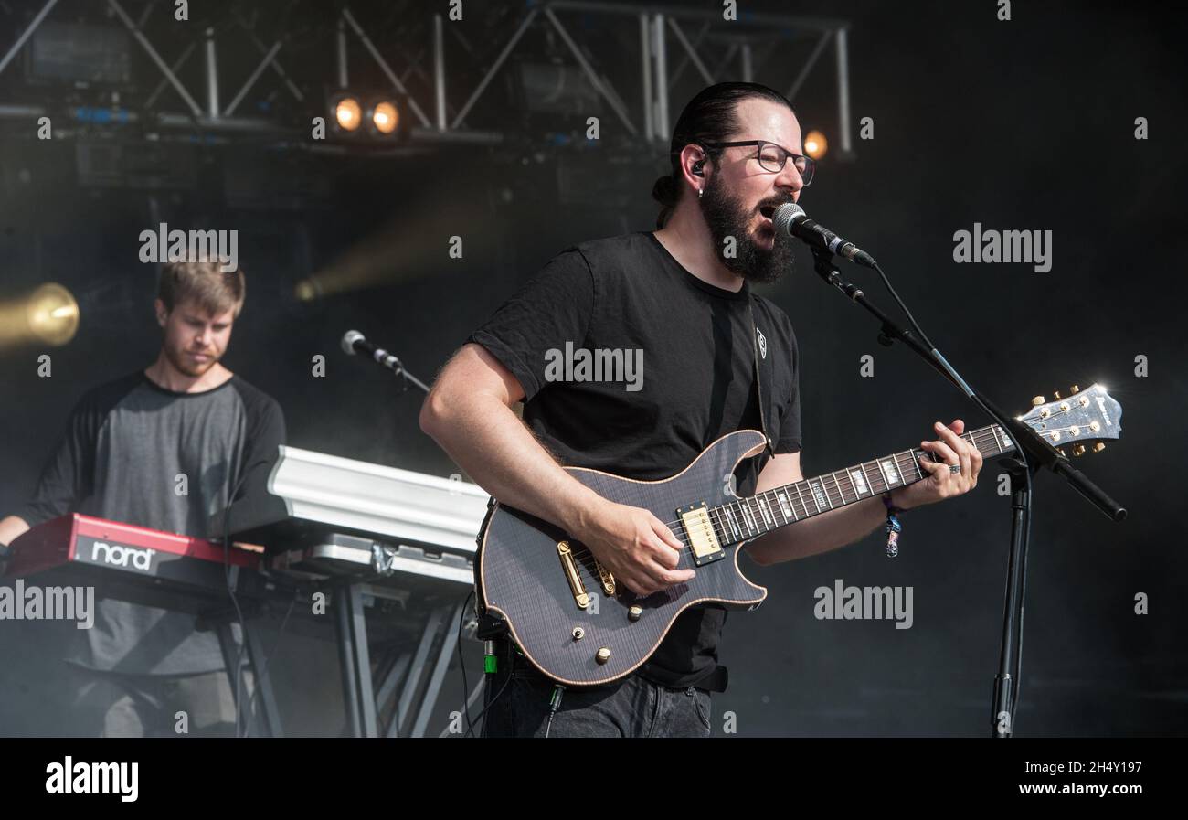 Ihsahn of Emperor live on stage at Bloodstock festival on August 07 ...