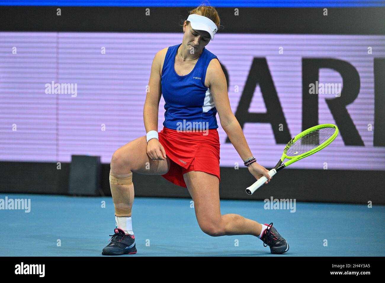 Prague, Czech Republic. 04th Nov, 2021. Czech Barbora Krejcikova ...