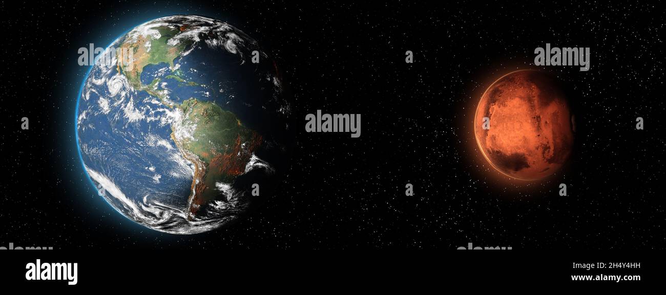 Earth View From Mars