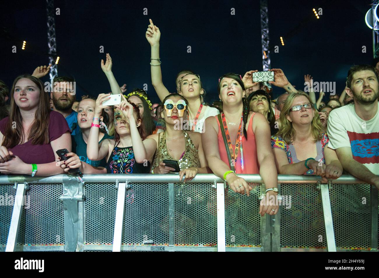 Bbc radio 1s big weekend powderham castle hi-res stock photography and ...