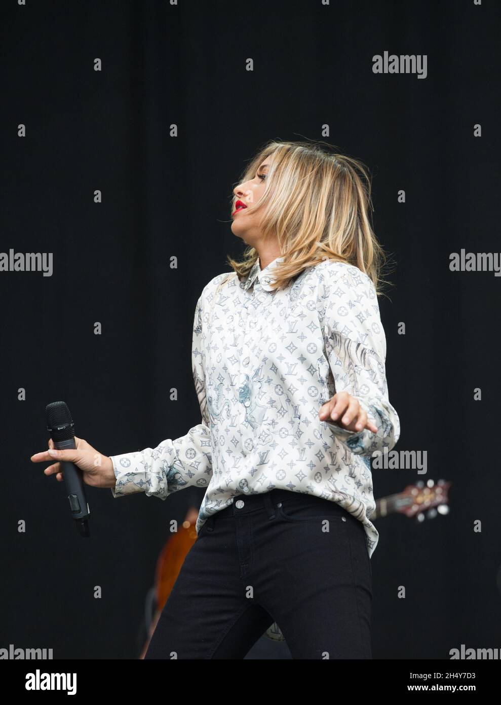 Natalie Appleton of All Saints performing live at V Festival on 20 ...