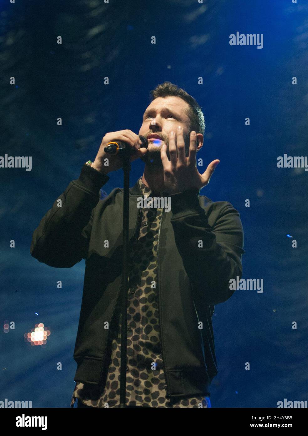 Calum Scott performs live on stage at Free Radio Live 2016 at Genting ...