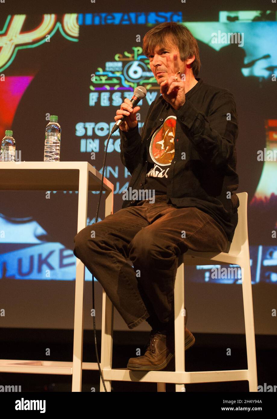Ian Rankin in conversation with Stuart Maconie during 6Music Festival ...