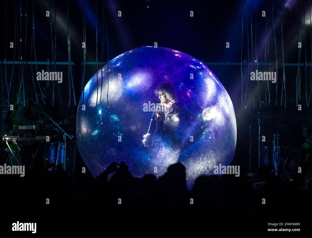Wayne Coyne of Flaming Lips performing live on stage during Festival No ...