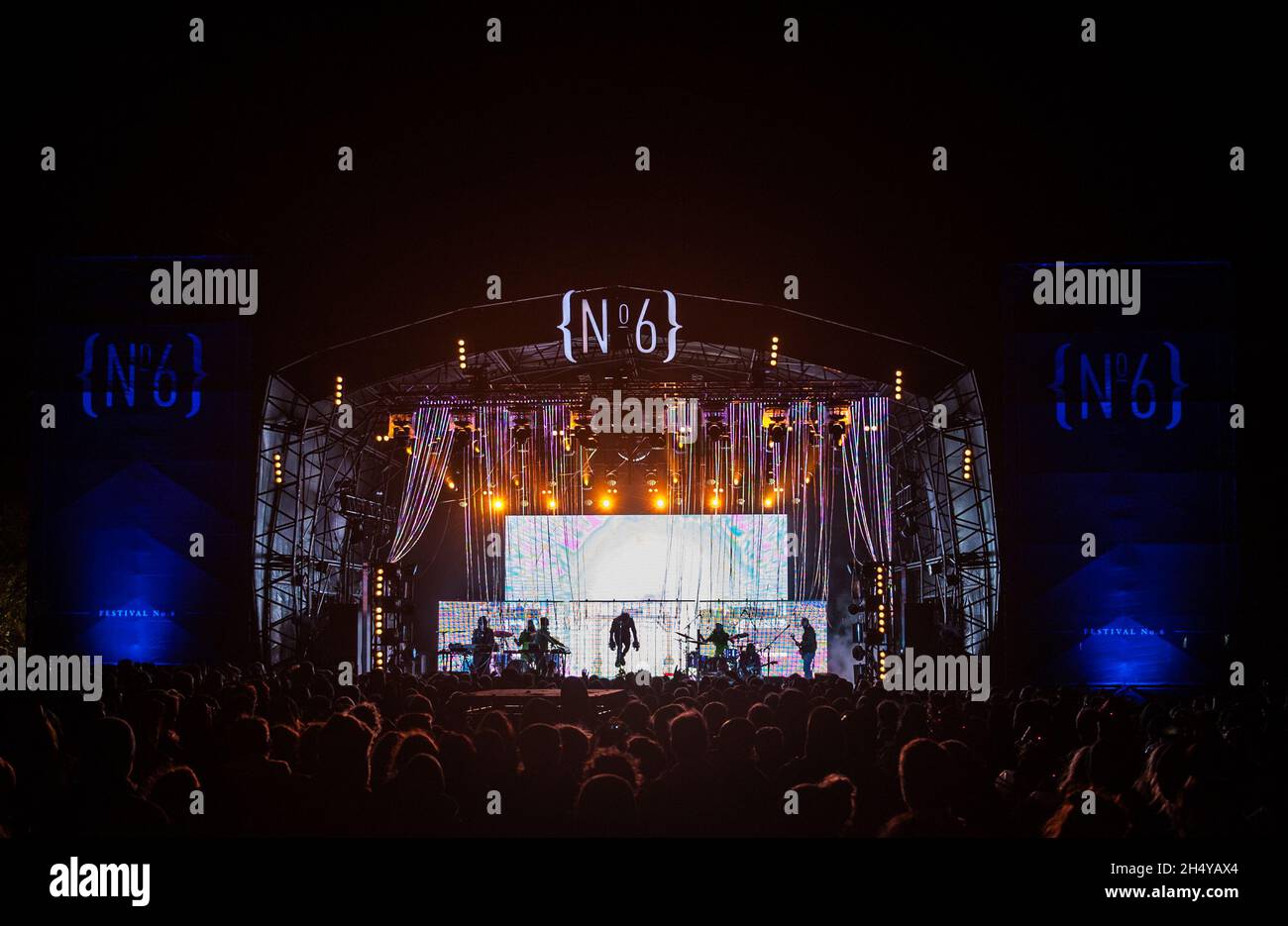 Wayne Coyne of Flaming Lips performing live on stage during Festival No ...